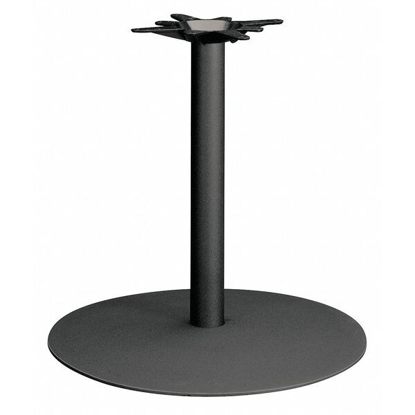 Hon Conference Table Base, 28 in. L, Black HBCR28.P | Zoro