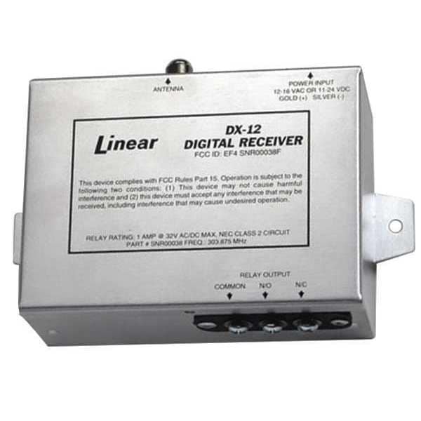 Linear One-Channel Metal Case Receiver, 304 MHz DX-12 | Zoro
