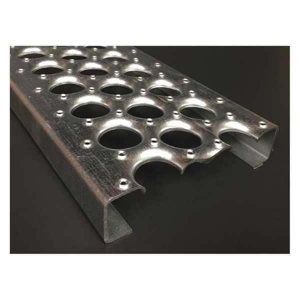 Zoro Select Anti-Slip Channel, 144 in. L, Grip, 2 in. H 61G13072-12 | Zoro