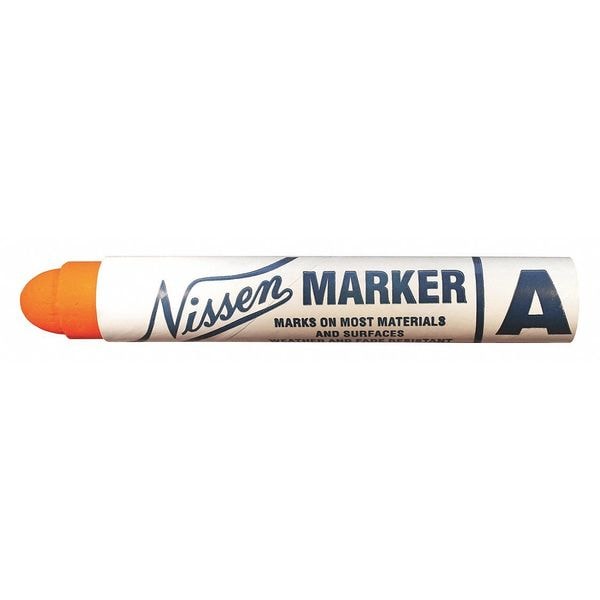 Nissen Permanent Paint Marker, Extra Large Tip, Orange Color Family ...