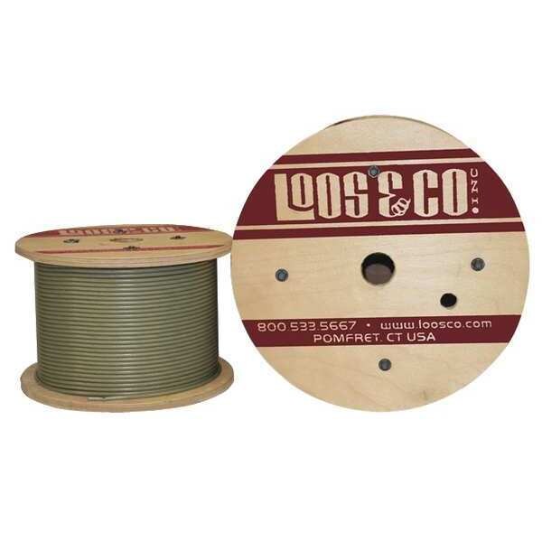 Loos Cable, 500 ft., Nylon, 3/16 in., 840 lb. GC18879M1N | Zoro