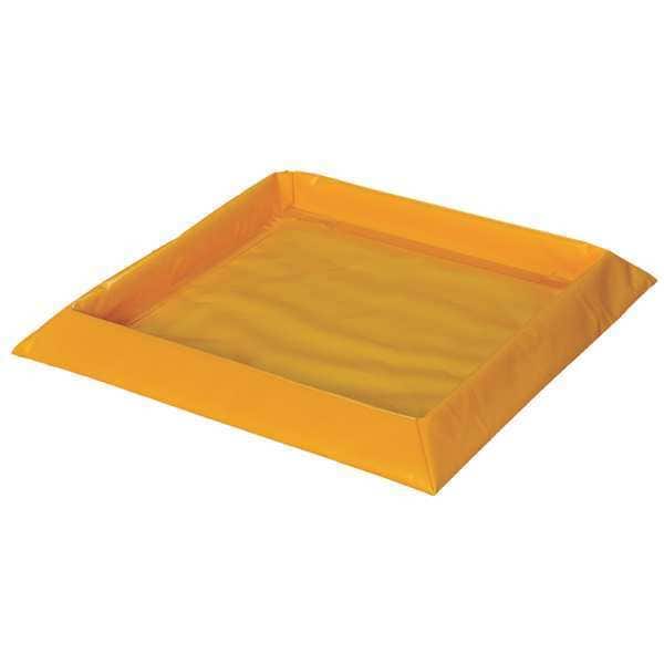 Eagle Mfg Spill Containment Berm, 3-1/2 in.H, Yellow T8101 | Zoro