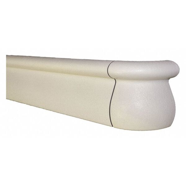 Inpro Handrail, 1000 Series, Taupe, 1-5/8in Dia 1000 | Zoro