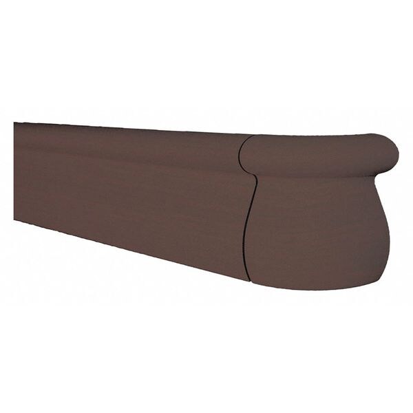 Inpro Handrail, 1000 Series, Black, 1-5/8in Dia 1000 | Zoro