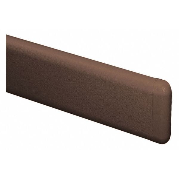 Inpro End Cap, Dark Brown, 7-3/4in H, Plastic 701 | Zoro