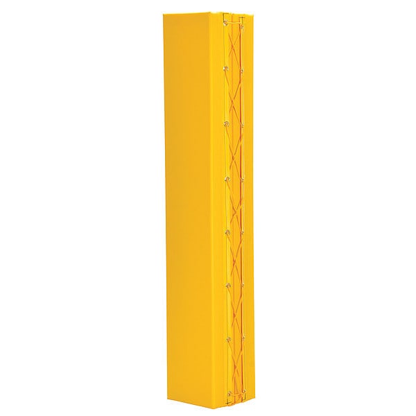 Zoro Select Column Protector, Yllw, 72inH, 10inW, Square V-PAD-S-64-Y ...