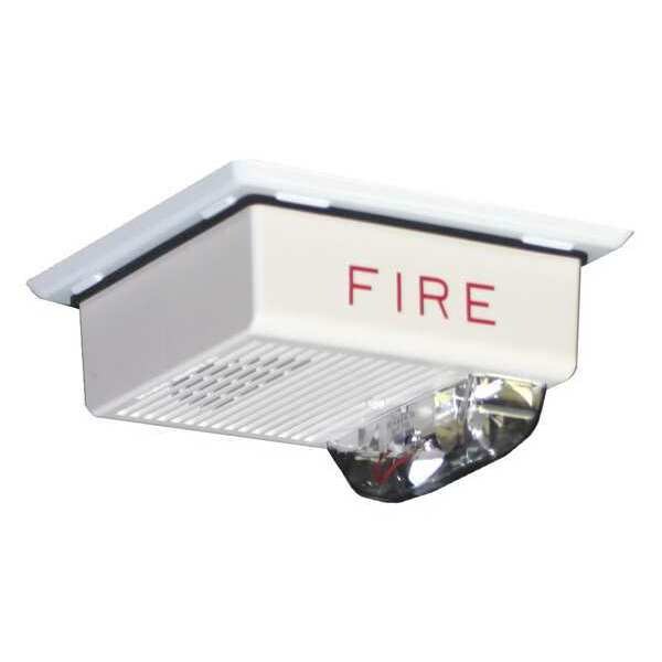 Eaton Horn Strobe, White, 0.170A, Wall Mnt CN125711 | Zoro