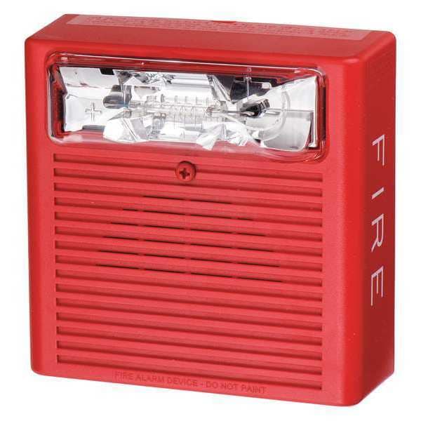 Eaton Horn Strobe, Red, 0.480A, Ceiling Mnt CN125714 | Zoro