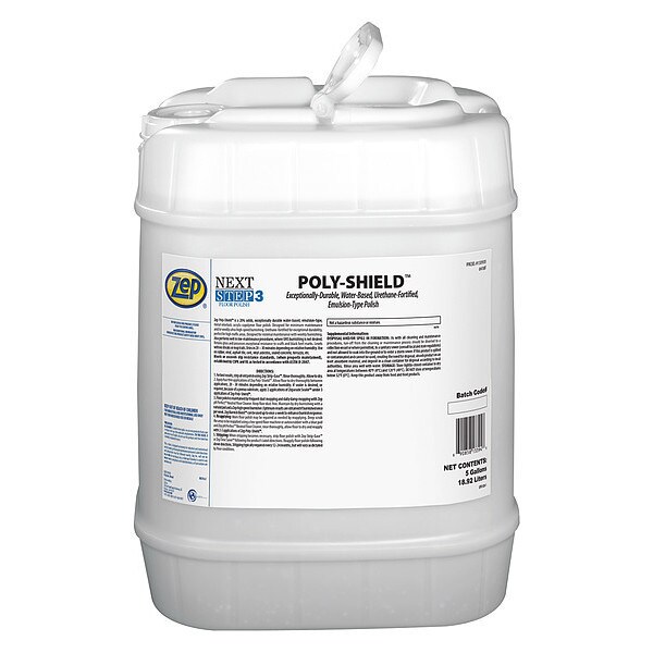 Zep Floor Finish, 5 gal., Dry 30 min., RTU 133935 | Zoro