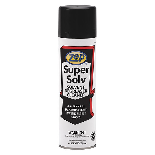 Zep Solvent Cleaner/Degreaser, 20 Oz Aerosol Can, Liquid, Clear, 12 PK 99016 | Zoro