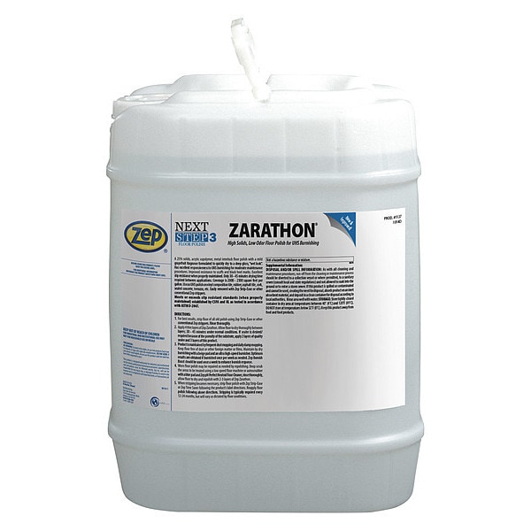 Zep Floor Finish, 5 gal., Dry 30 min., RTU 113735 | Zoro