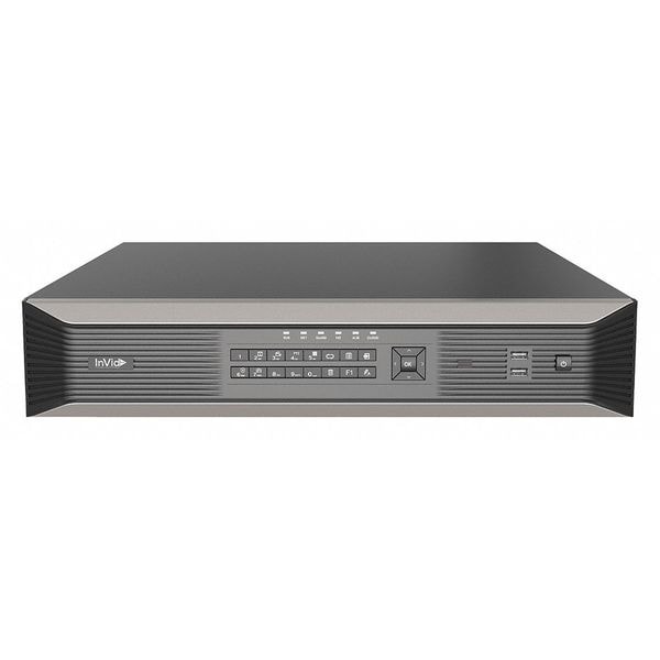 Invid Tech NVR, 16 TB, 32 IP Camera Inputs, 17-13/32"W VN1A-32X16/16TB | Zoro