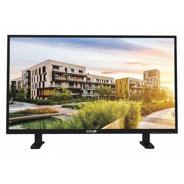 Invid Tech CCTV Monitor, LED, 32", Color Display IMHD4K-32 | Zoro