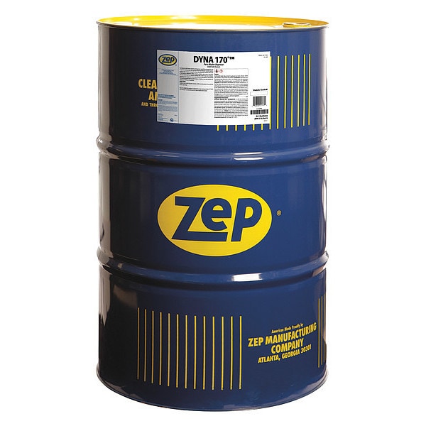 Zep Dyna 170 Cleaner/Degreaser, 55 gal Drum, Ready to Use, Solvent Based 17985 | Zoro