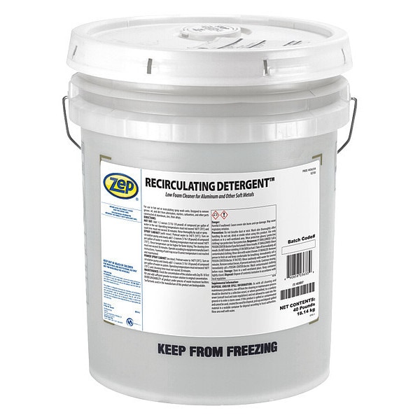 Zep Recirculating Detergent Cleaner/Degreaser, 40 lb Pail, Ready to Use ...