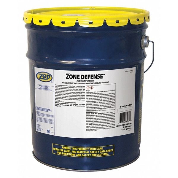 Zep Zone Defense Cleaner/Degreaser, 5 gal Pail, Ready to Use, Solvent Based J32835 | Zoro