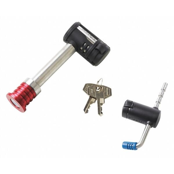 Master Lock Receiver/Coupler Lock, Key, I/III Class 1669DAT | Zoro