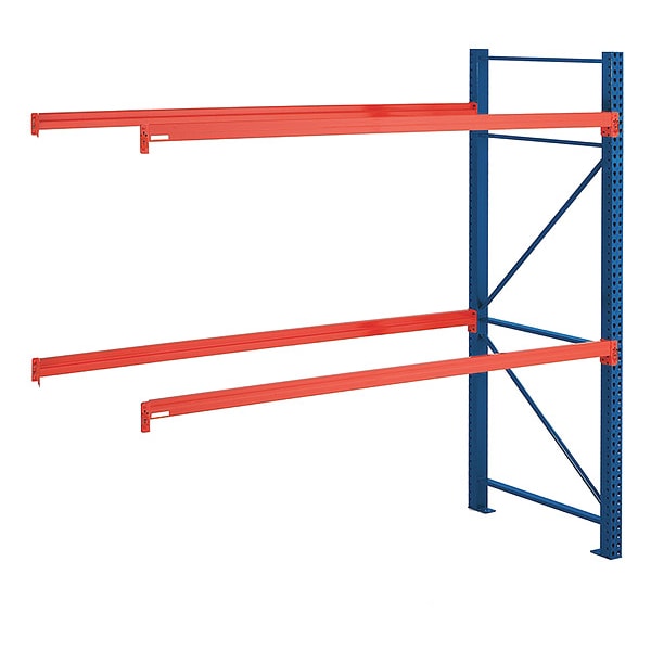 Steel King Pallet Rack Add-On Unit, Teardrop, Roll Formed Style, 8 ft H ...