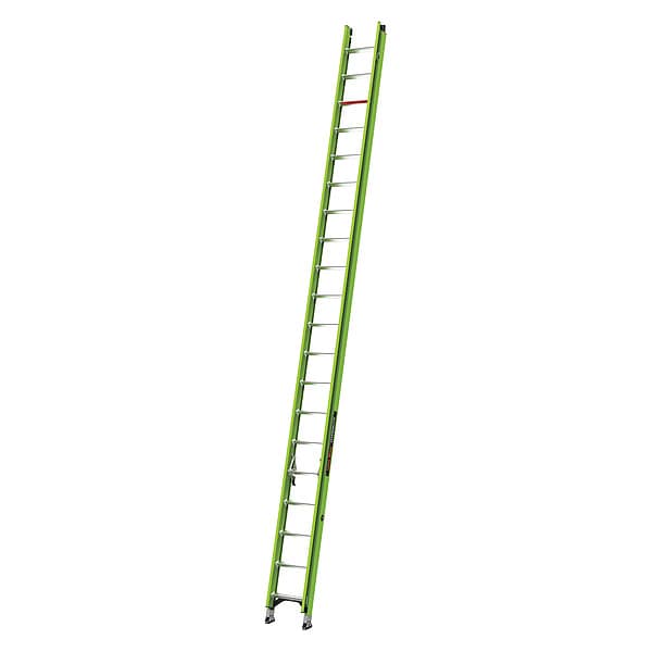 Little Giant Ladders 40 ft Fiberglass Extension Ladder, 300 lb Load ...