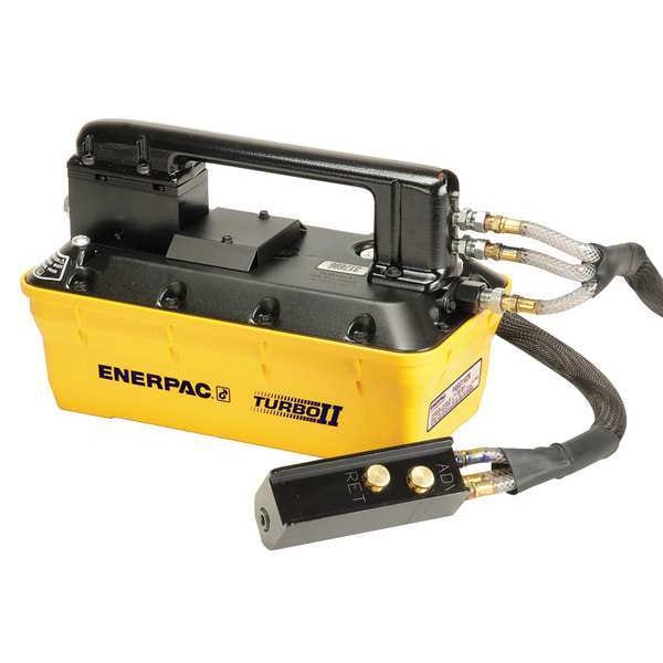 Enerpac PARG1102N, Turbo II Air Hydraulic Pump, 3/3 Manual Valve ...