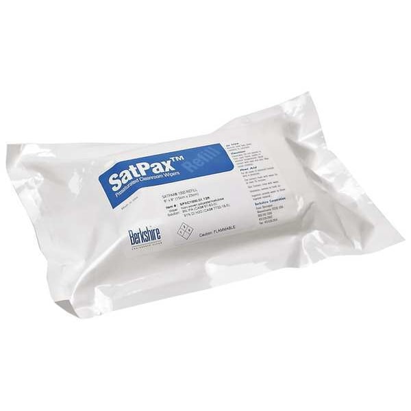 Berkshire Soft Pack, 100 Wipes, 9 in x 6 in SPXC1000.01.12R | Zoro