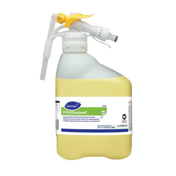 Diversey Foaming Drain Maintainer Concentrate, 1.32 gal. Hose End ...