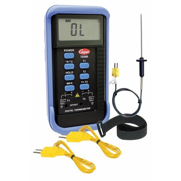 Cooper-Atkins Thermocouple Instrument, Bead Probe TD2000-01-1 | Zoro