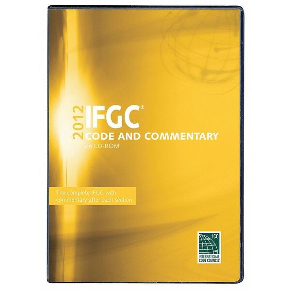 Icc Other Code Book on CD, 2012 IFGC Code and Commentary, English, CD ...