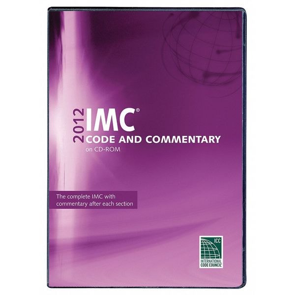 Icc HVAC Code Book on CD, International Mechanical Code 2012 Commentary ...