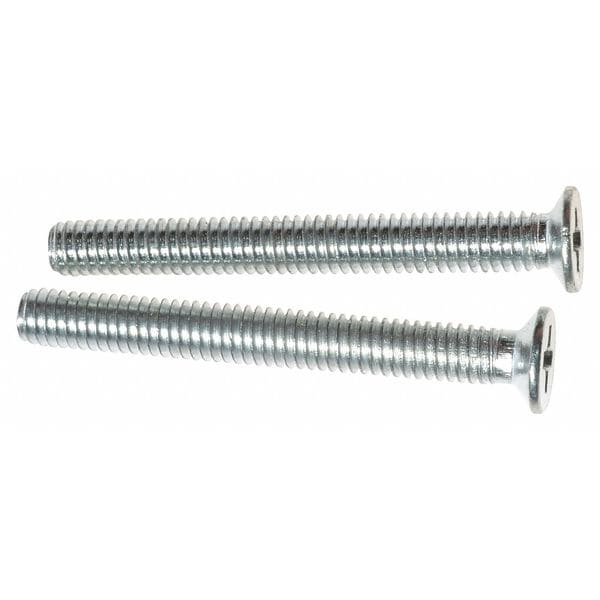 Dayton Cross Slot Machine Screw, 2 PK EC-26 | Zoro
