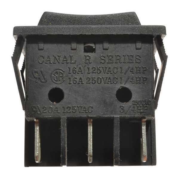 Dayton Rocker Switch, For Use With Mfr. Model Number: EC-24 EC-24 | Zoro