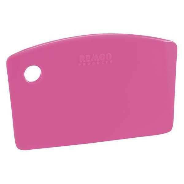 Remco Mini Bench Scraper, Polypropylene, Pink 69591 | Zoro