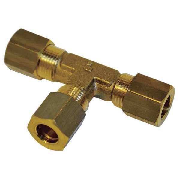 Legris 6mm Compression Brass Equal Tee 10PK 0104 06 00 | Zoro