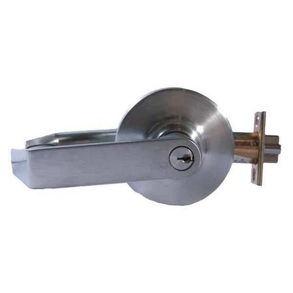 Schlage Lever Lockset, Mechanical, Storeroom, Grd.1 ND80PDEL RHO 626 | Zoro