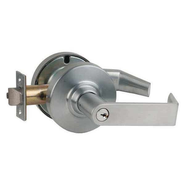 Schlage Lever Lockset, Mechanical, Storeroom, Grd.1 ND80PDEU RHO 626 KD ...