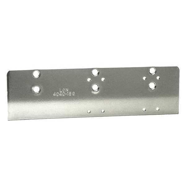 Lcn Plate, Aluminum, 4040XP, Gray 4040XP-18G AL | Zoro