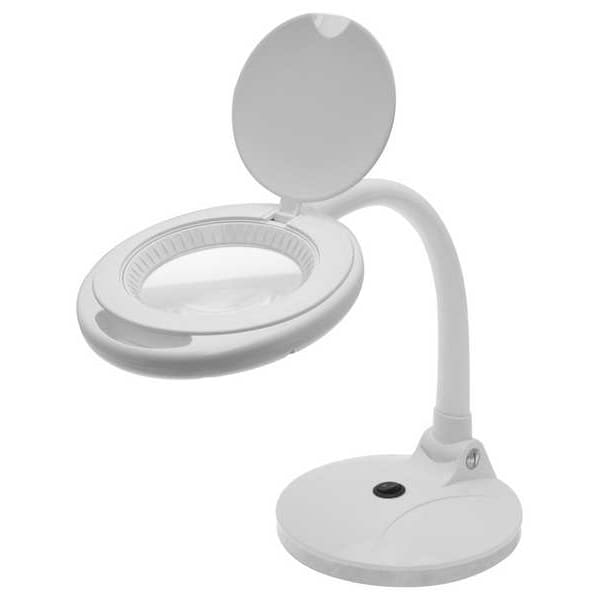 Aven Round Magnifier Light, 570 lm, 5 Diopter 26507-XL5 | Zoro