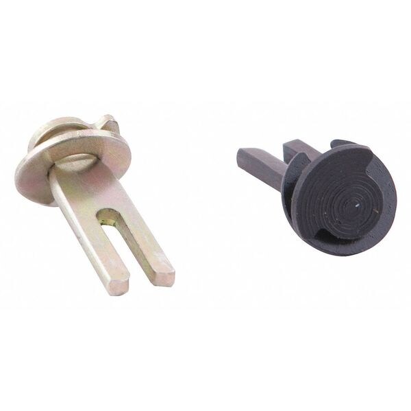 Maxgrade Commercial Tailpiece, Grade 1, Double Cylinder MAXG1DBTAIL2 | Zoro