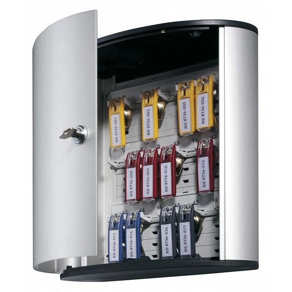 Durable Office Products Key Box, 11" H, 18 Units Capacity 195123 | Zoro