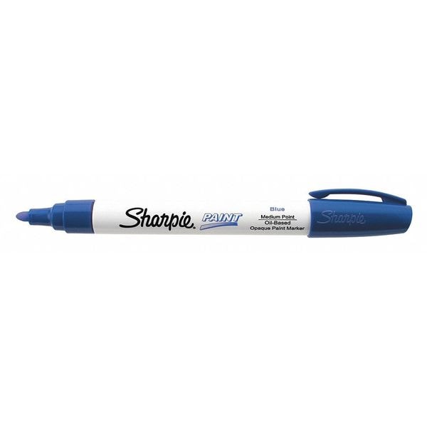 Sharpie Paint Marker, Medium Point, Blue, PK12 35551 | Zoro