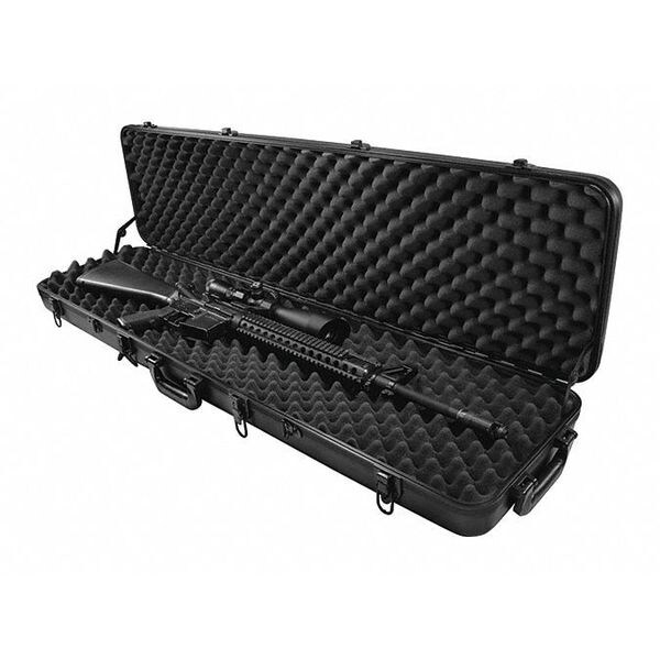 Barska Rifle Case,Single,Black,46" L (BH11980) | Zoro