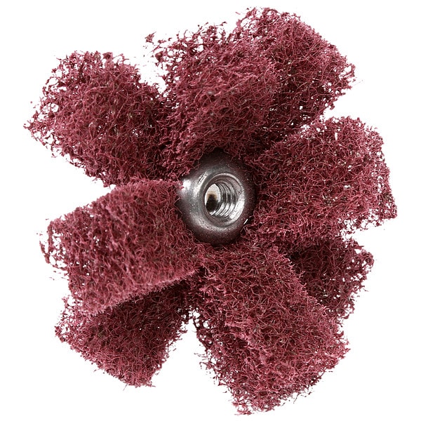 Scotch-Brite Cross Buff, Plain, Aluminum Oxide 7000121147 | Zoro