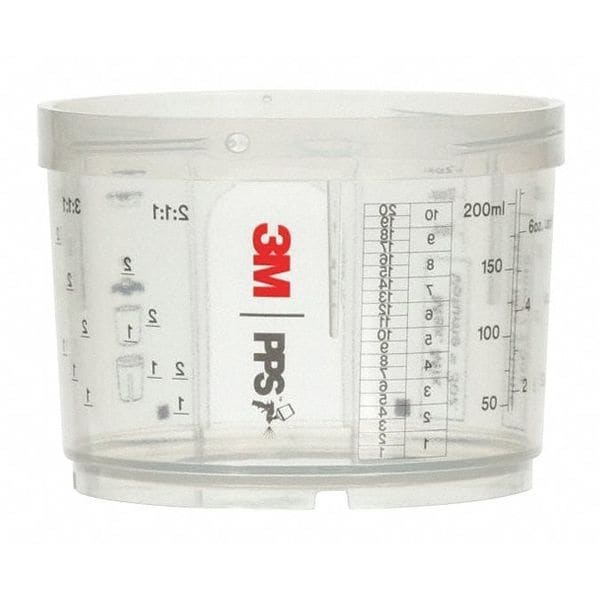 3M Spray Gun Cup, 6.8 fl. oz. Capacity, PK2 26115 | Zoro