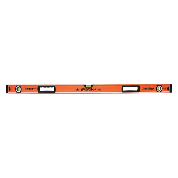 Johnson Level & Tool Box Level, Aluminum, 48 in. L, Silver 1741-4800 | Zoro