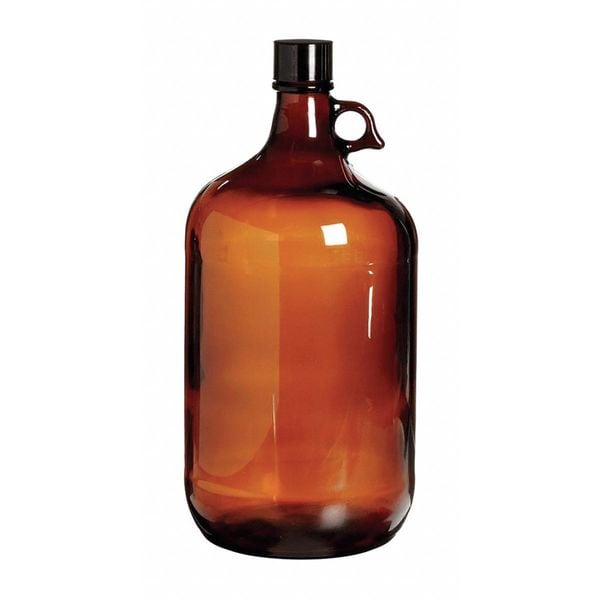 Wheaton Safety Coated Bottle, 4L, PK4 220979 | Zoro