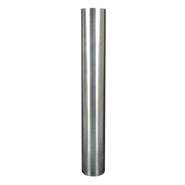 Calpipe Security Bollards Bollard, Fixed, Concrete, 118 lb., Natural ...