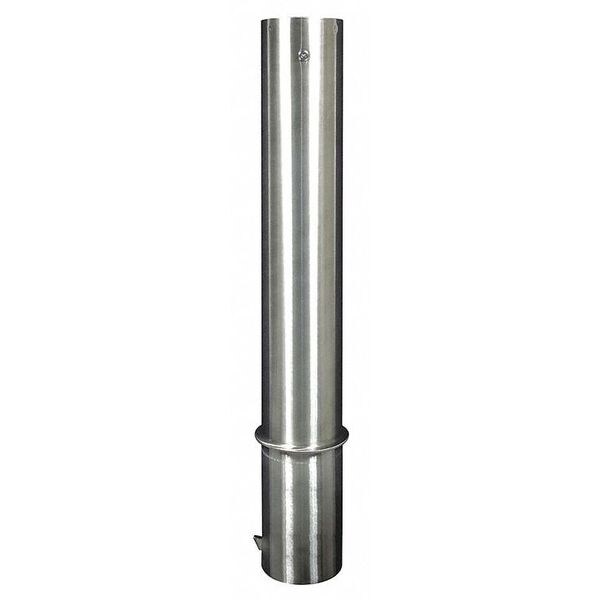 Calpipe Security Bollards Bollard, Removable, 331 lb., Natural SSR12080 ...