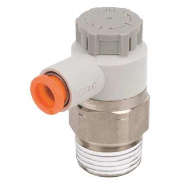 Smc AS3201F-N03-11SA $13.95 Speed Control Valve, 3/8 In, NPT x Tube | Zoro.com