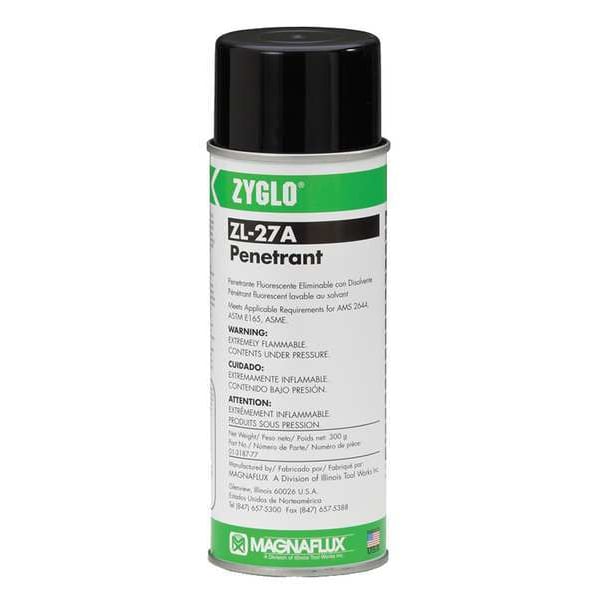 Magnaflux Dye Penetrant, Fluorescent ZL-27A | Zoro