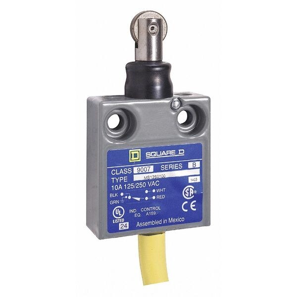 Telemecanique Sensors Limit Switch, Plunger, Roller, SPDT, 10A @ 240V ...